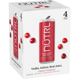 Nutrl Cranberry Vodka Seltzer