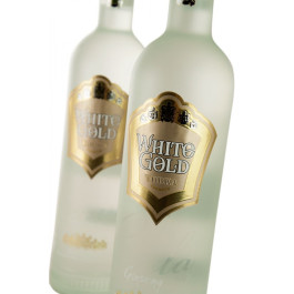 Russian White Gold Vodka Gold Label
