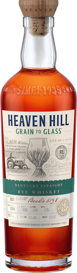 Heaven Hill Grain To Glass Rye Whiskey 2017