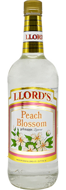 Llord's Peach Blossom Schnapps Liqueur