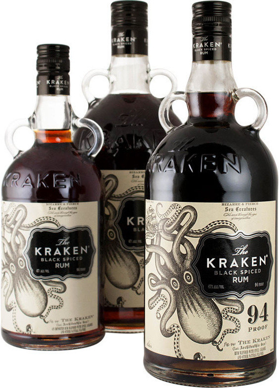The Kraken 94 Proof Black Spiced Rum
